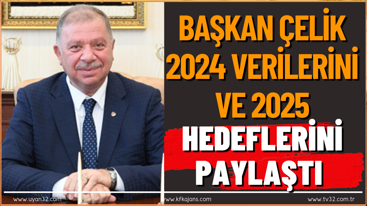 ITSO Başkanı Metin Çelik, 2024 Yılını Değerlendirdi ve 2025 Hedeflerini Açıkladı - TV32 Isparta ...